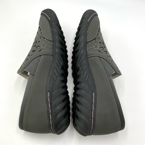 Jambu | Shoes | 6w 6 Wide Width Jbu By Jambu Womens Wildflower Moc Dark Gray Slip On Shoes ...